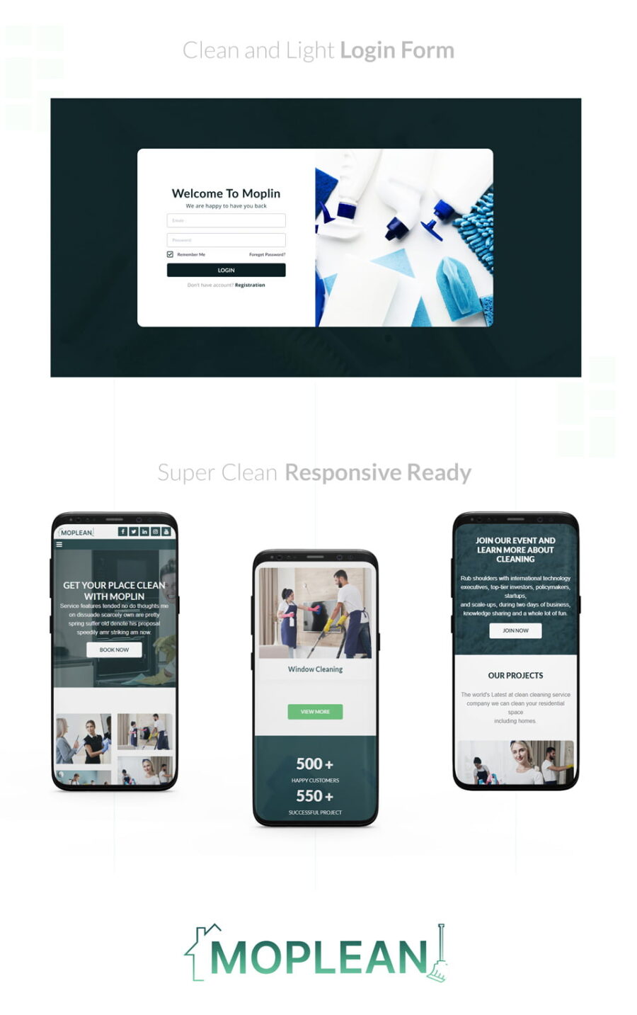 House Cleaning Services HTML Template | Website Templates - DesignToCodes