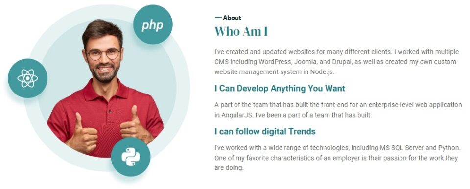 Mydevfolio V2 - Web Developer Portfolio Template