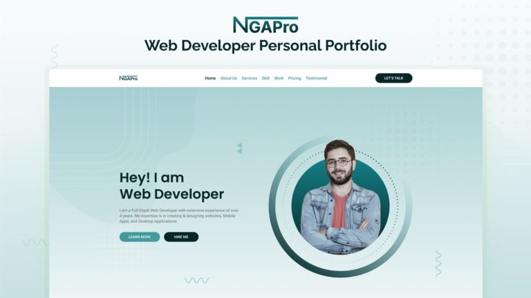 NextGenAppsPro - Free Bootstrap 5 Portfolio Website Template