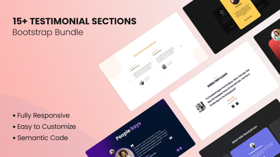 10+ HTML Hero Section – Web Ui Kits | Bootstrap Bundle - DesignToCodes