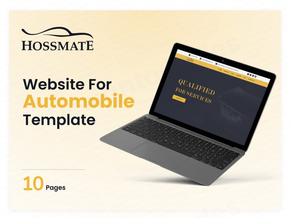 Hossmate – Free Automobile Website Template for Figma - DesignToCodes