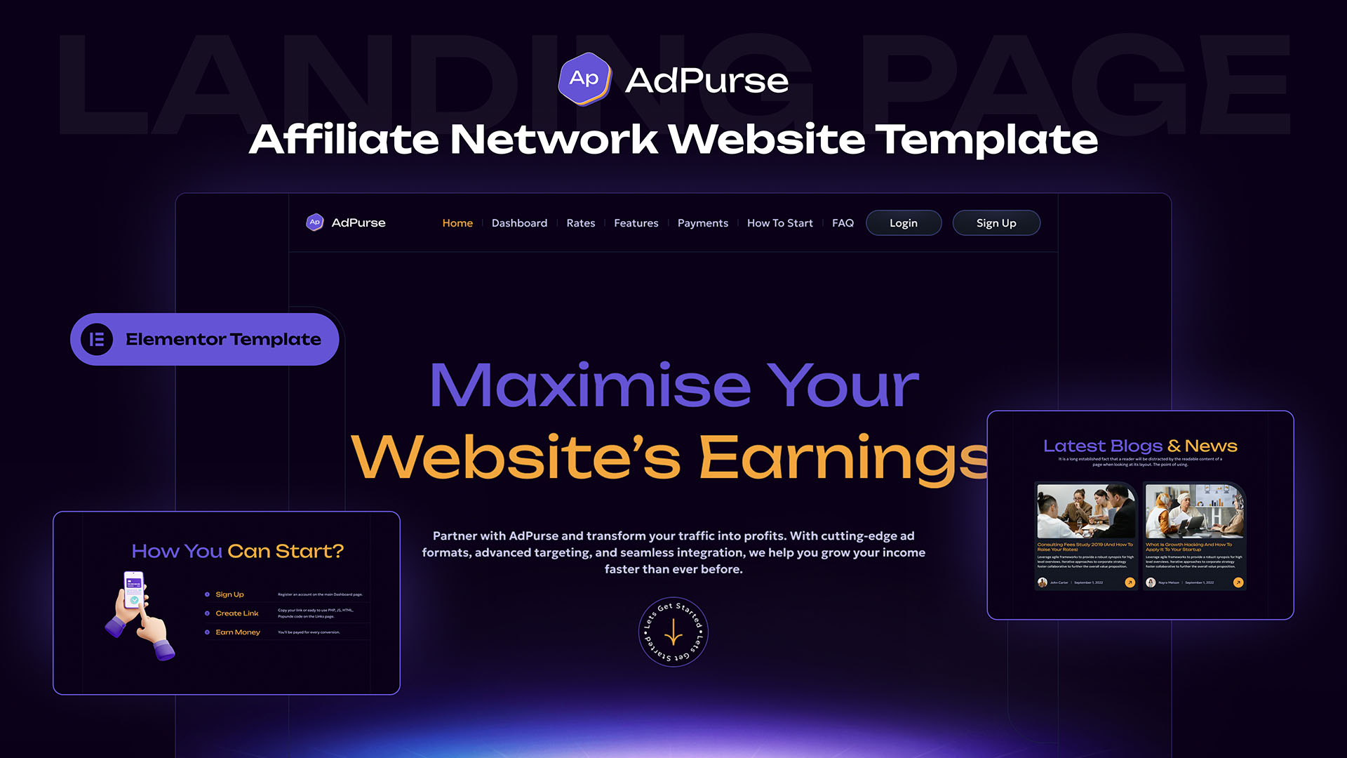 Best 5 Free Bootstrap Hero Template | Website Hero Section