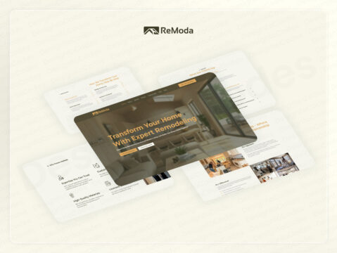 Remoda - Framer Home Remodeling Website Template - DesignToCodes
