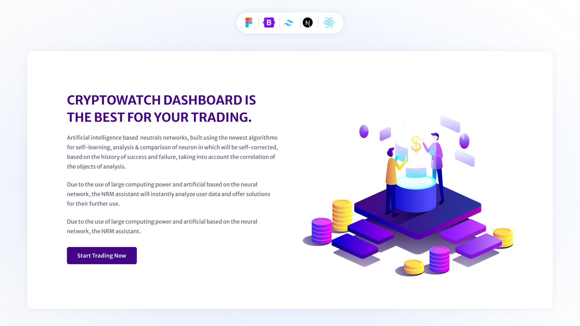 About Section Figma Style 75 - DesignToCodes