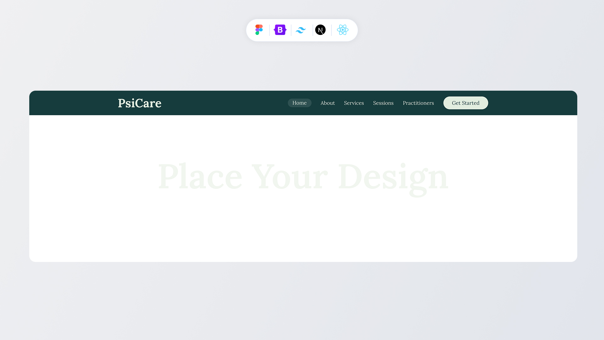 Website Navigation Figma Style 10