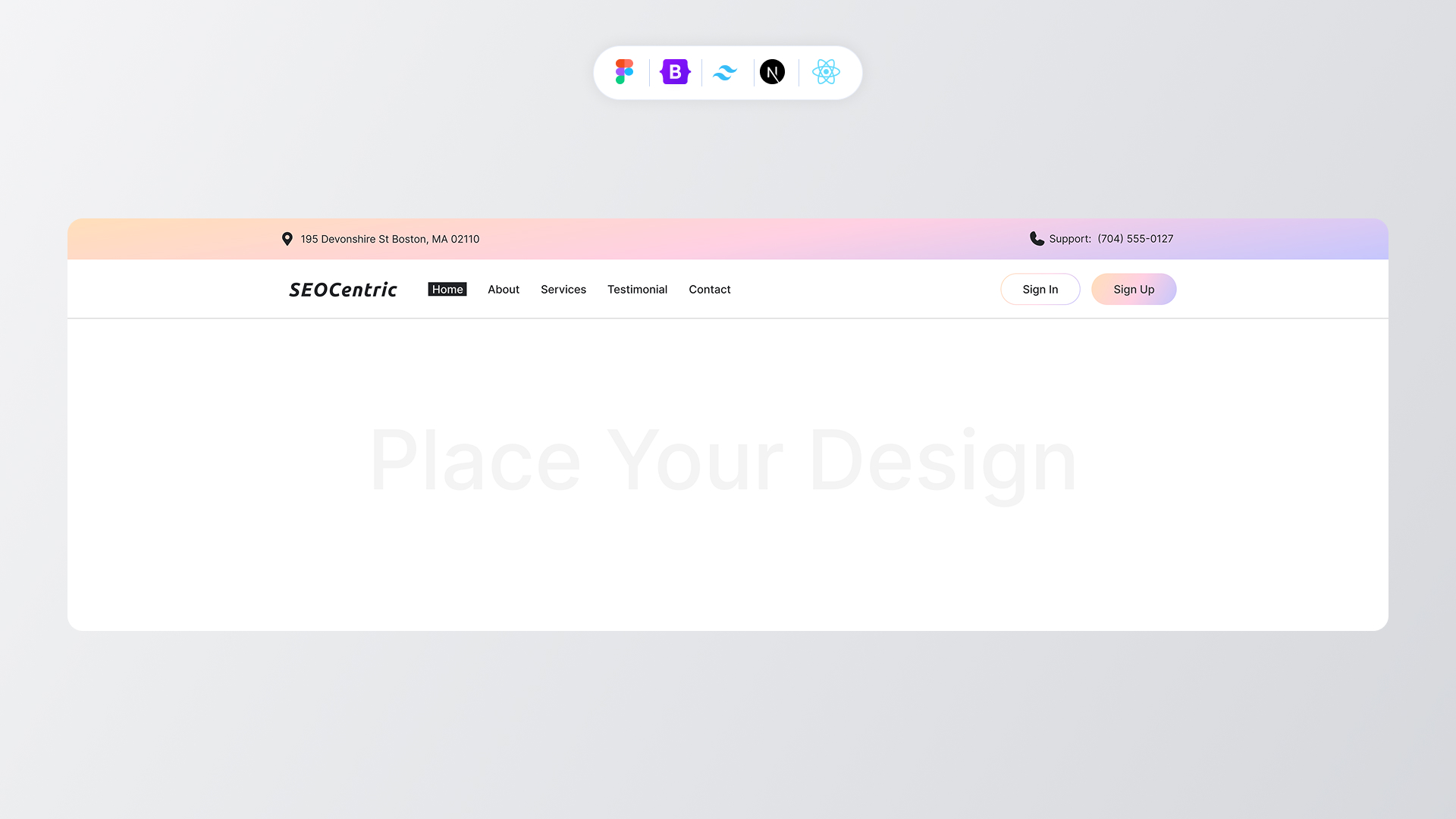 Website Navigation Figma Style 32
