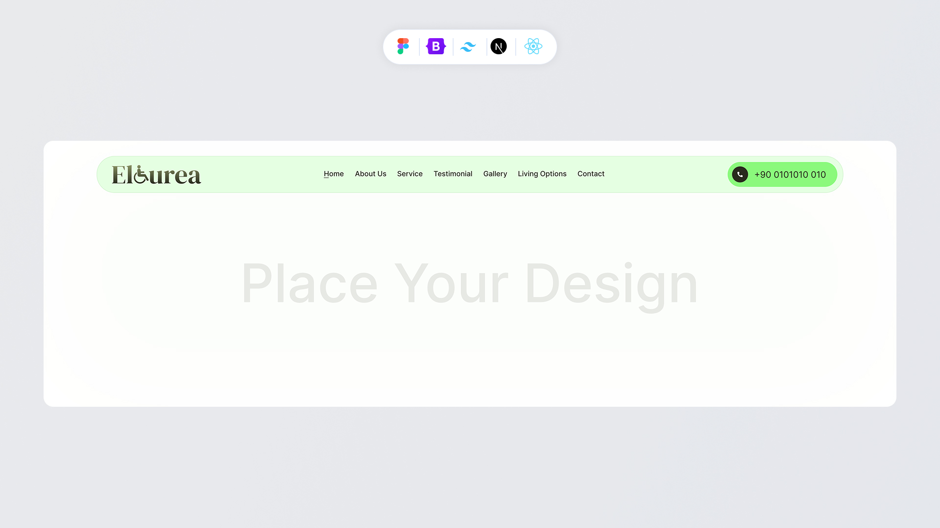 Website Navigation Figma Style 40