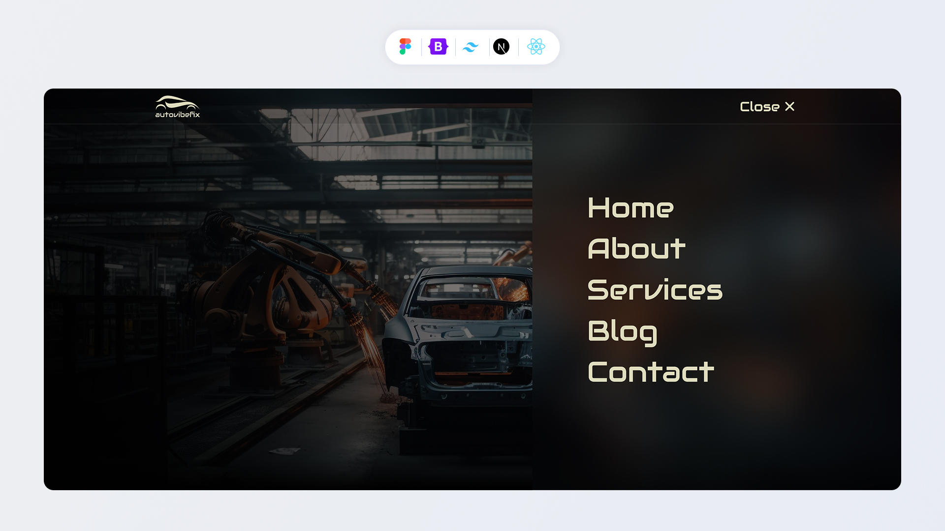 Website Navigation Figma Style 49