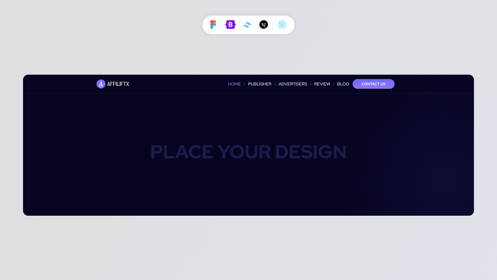 Website Navigation Figma Style 63 - DesignToCodes