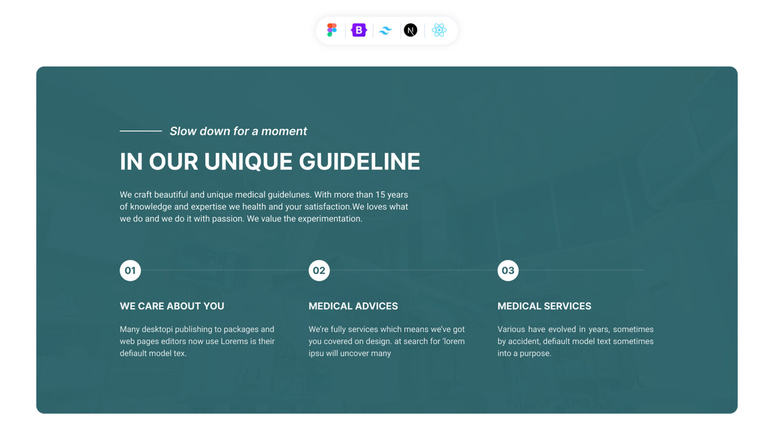 Steps Section Figma Style 12 - DesignToCodes