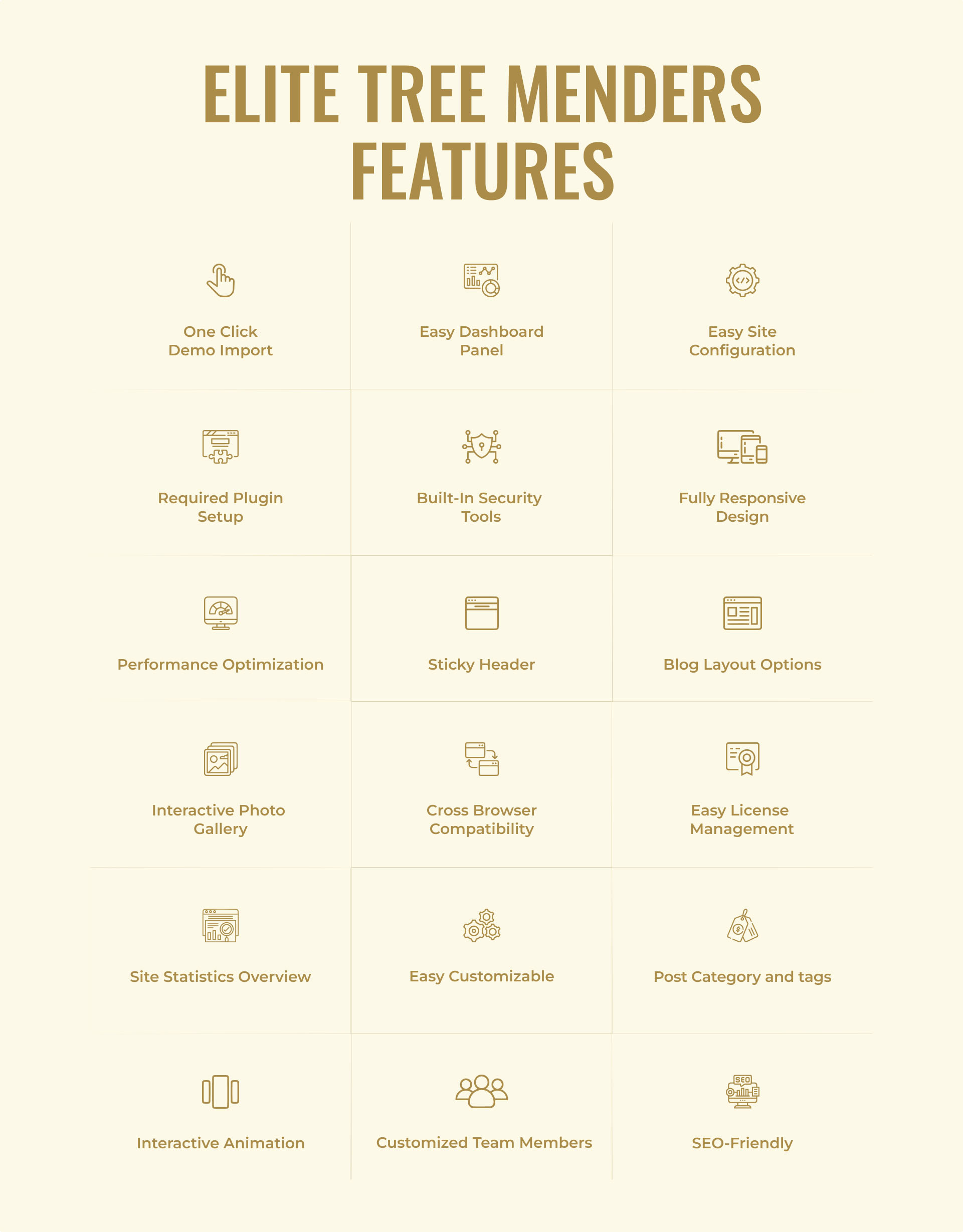 Elite Tree Menders – Tree Service Elementor Theme