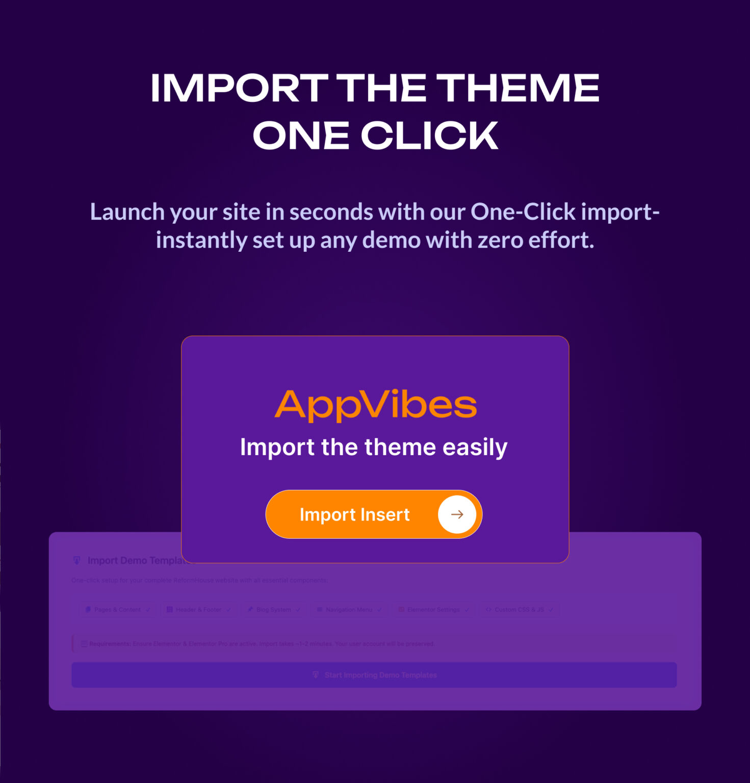 Appvibes - Mobile App Landing Elementor Theme