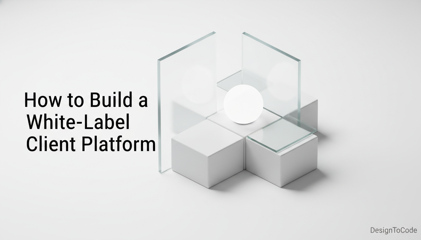 How to Build a White-Label Client Platform Using a CRM Website Template