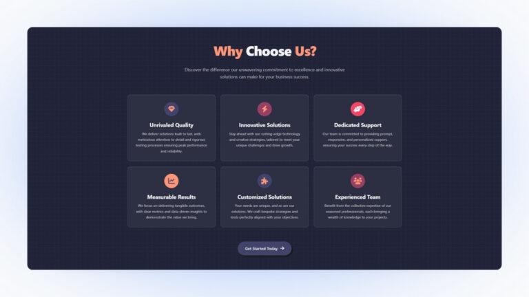 Why Choose Us Section JSX Style 34