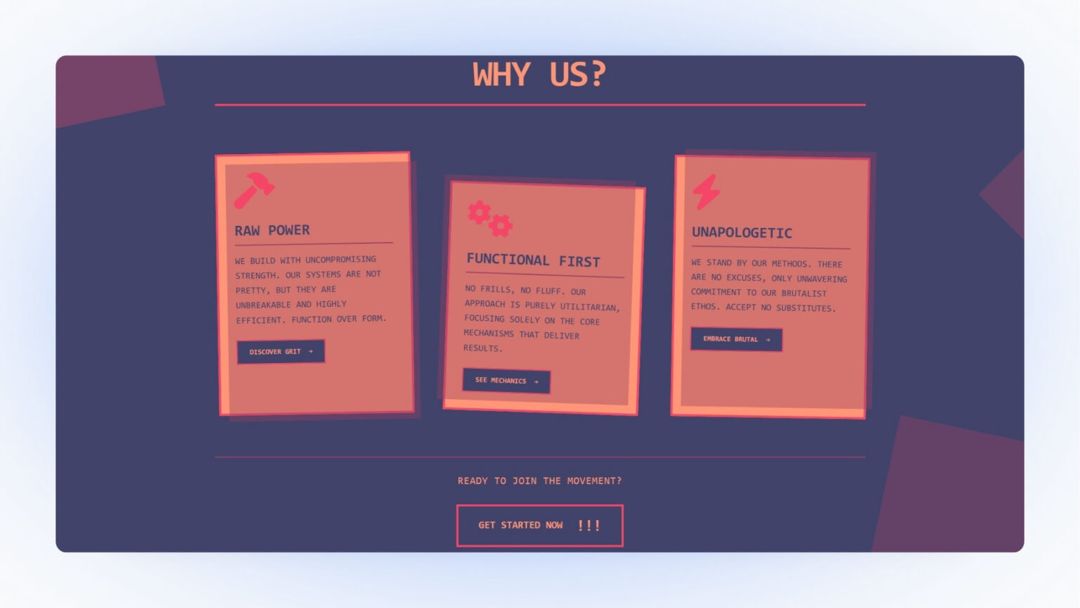 Why Choose Us Section JSX Style 61
